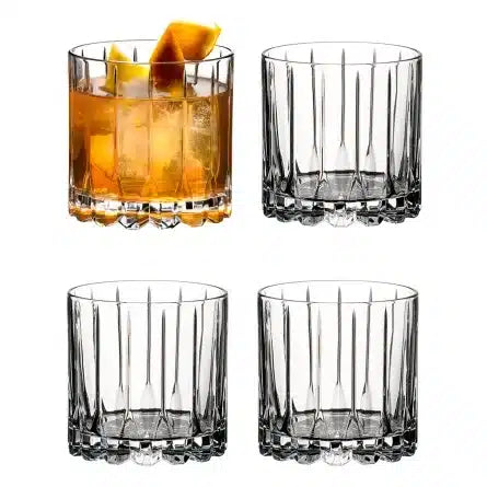 Riedel Double Rocks Gläser 370ml 4er Pack